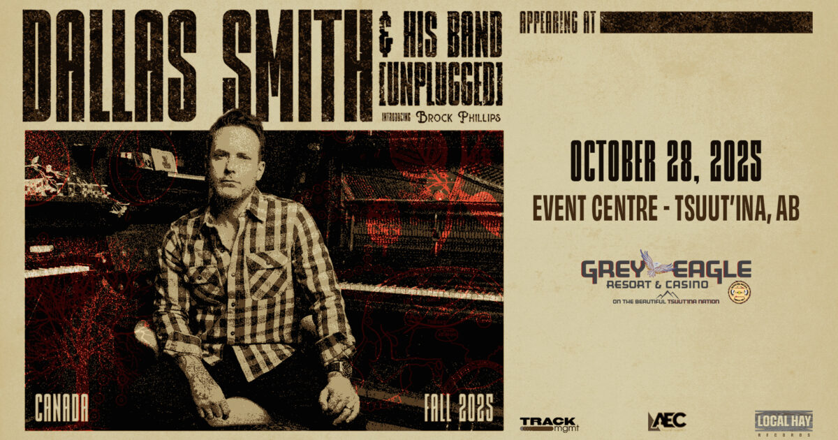 Grey Eagle Resort & Casino | Dallas Smith & His Band: One Night Only…